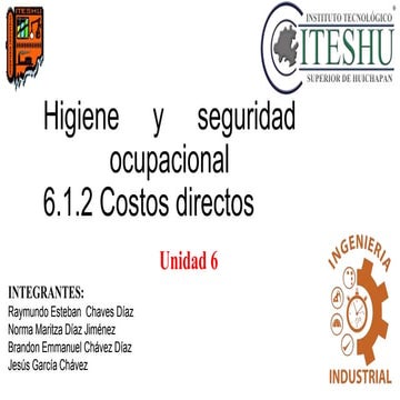 Costos directos exposicion | PPTX