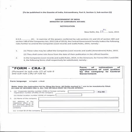 Cost records and audit amendment rules | PDF