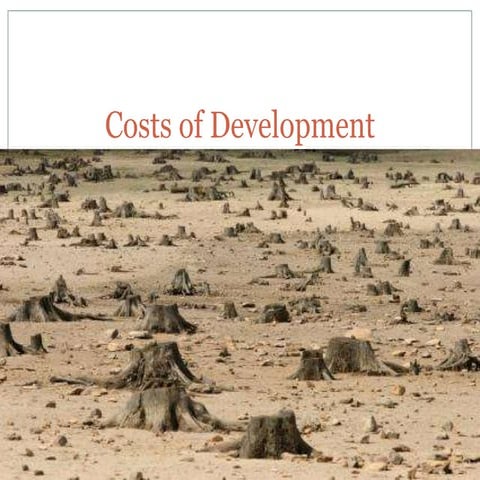 Costs of development | PPTX