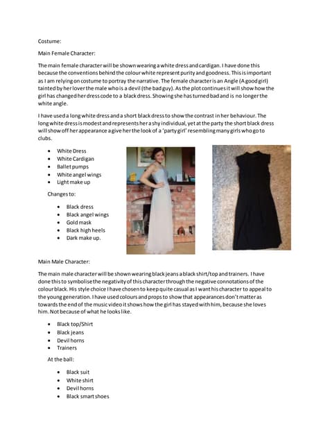Costume Analysis | PPT