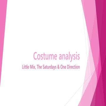 Costume Analysis | PPT