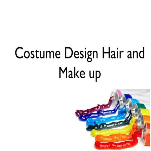 Costume and design | PPT