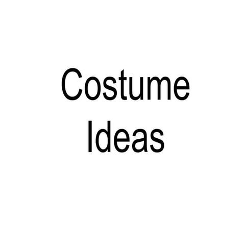 Costume | PPT