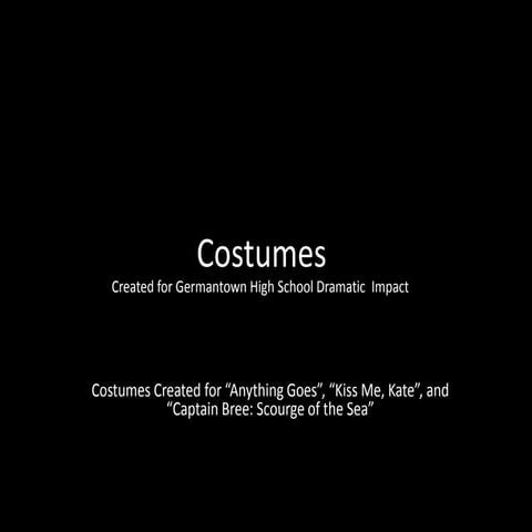 Costumes | PPT