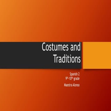 custom and traditions grade 3 and 4 social science | PPTX