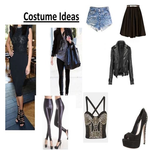 Costume, hair and makeup ideas | PPTX