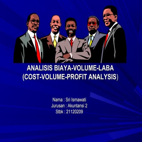 Cost volume profit | PPT