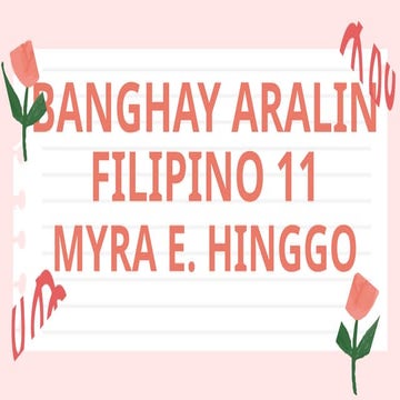 Lesson Plan in Filipino 11 Grade 11 presentation | PPTX