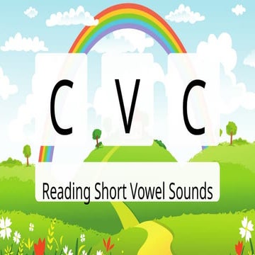 Engaging Reading Lesson on Short Vowel Sounds and CVC Words for Kids | PPTX