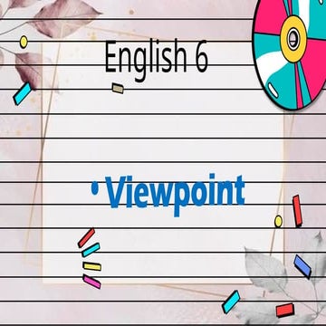 Classroom Observation Tool-ENGLISH 6_DEMO_MJ.pptx