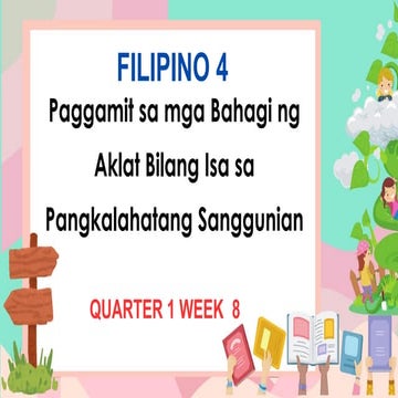 filipino 4-q3-week 1.pptx matatag curriculum | PPTX