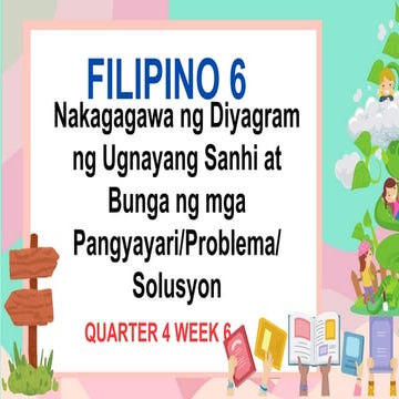 Paggawa ng Dayagram ng Ugnayang sanhi at bunga | PPTX