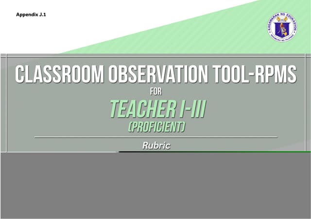 CLASSROOM OBSERVATION COT.pptx