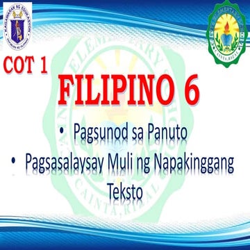 COT 1 Filipino 6.pptx