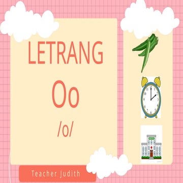 cot 1 sy24 letter Oo.pptxletteroat mga bagayo | PPT