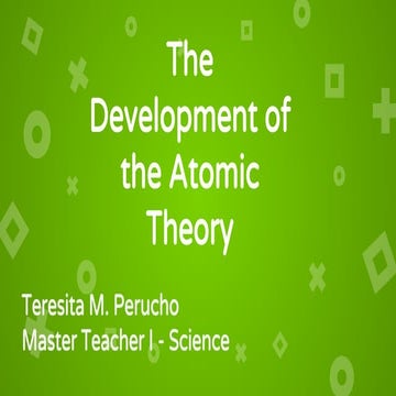 Atomic theory timeline | PPT