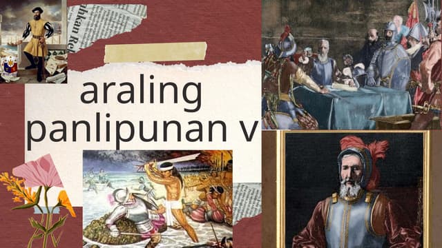 ang pagdating ni magellan sa Pilipinas | PPTX
