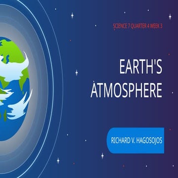 Detailed Lesson Plan - Earth's Atmosphere | DOCX