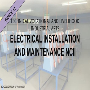 COT 3_EIM NCII.pptx Electrical Installation and Maintenance | PPTX