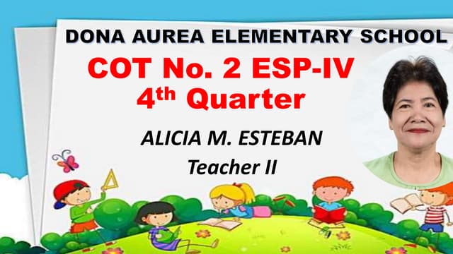 MAM ALICE ppt COT (1).pptx