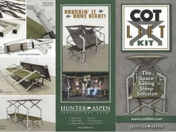 Cot Lift Kit Disaster Relief | PPT