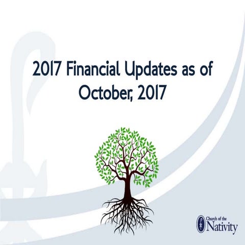 Church of the Nativity Financial Update Oct. 2017 | PPT