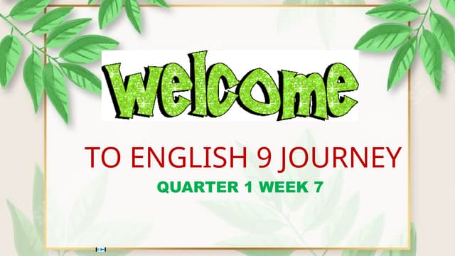 Communicative Styles English 9 Grade 9 .pptx