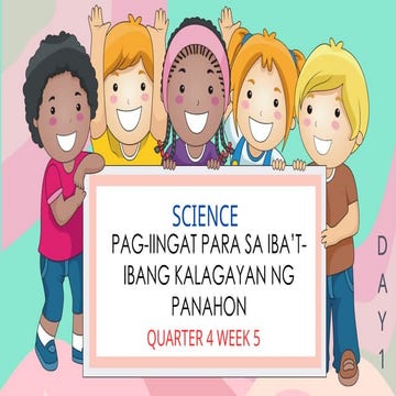 Quarter 4 Week 5 Grade 3 English Pictographs | PPTX
