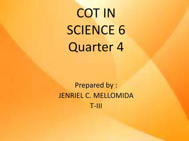 THE GRADE- 6 COT- SOLAR SYSTEM LESSON PLAN | DOCX