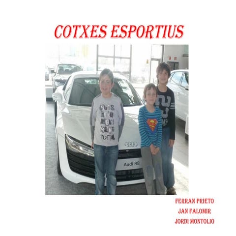 Cotxes esportius 10 3 13 | PPT