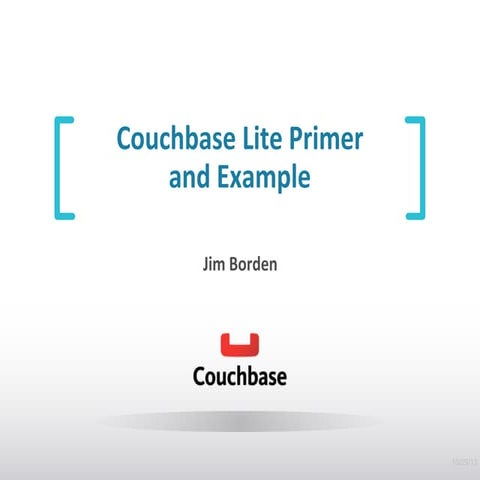 Couchbase Meetup 11/19 | PPT