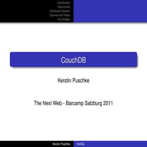 CouchDB | PDF