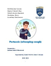Pertussis/Whooping cough | PPT