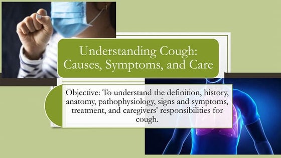 Approach to Cough.pptx | Lung and Respiratory Health | Diseases and ...