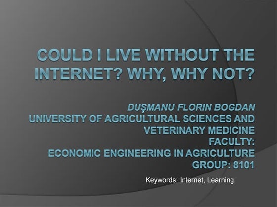 Positive and negative impacts of internet | PPT