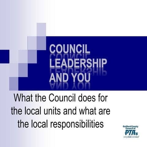 Council leadership and you | PPT