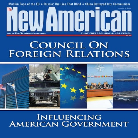 Council On Foreign Relations - The New American Magazine - August 3 ...
