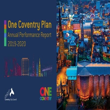 One Coventry Plan 2019-20 Annual Report Presentation | PPT
