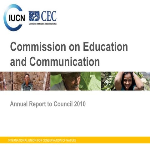 Communicating biodiversity iucn cec slideshow | PPT