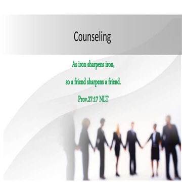 Counseling | PPTX