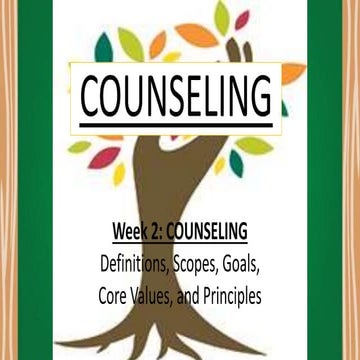 TYPES OF COUNSELLING | PPTX