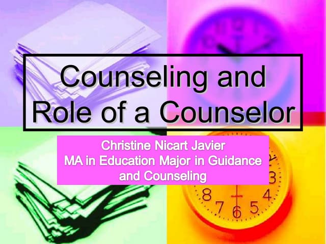 Current Issues Challenges and Trends in Guidance and Counseling | PPTX