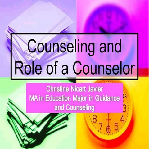 Counseling and Role of Counselor.pptx