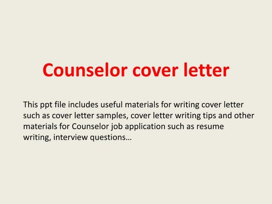 General Cover Letter | PDF