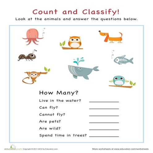 Count classify-animals | PDF