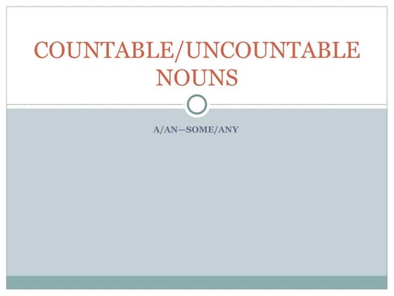 Count and non | PDF