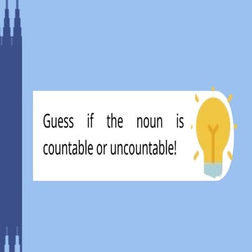 IDENTIFYING MASS NOUNS AND COUNT NOUNS IN A SENTENCE | PPTX