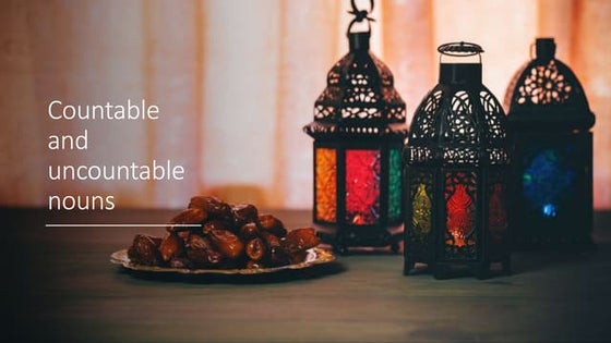 Nouns - Singular/Plural and Countable/Uncountable | PPT