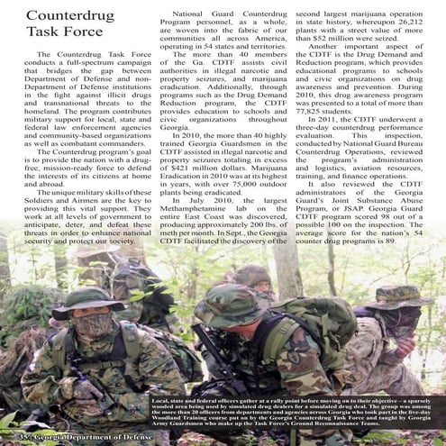 Georgia Counterdrug News | PDF
