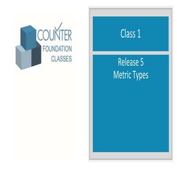 Counter foundation class 1 | PPT
